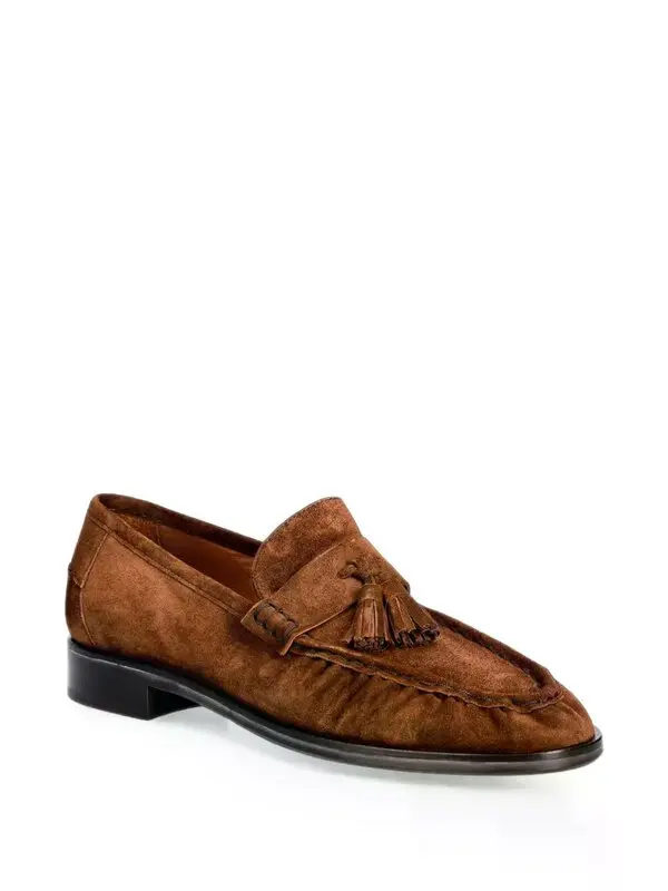 BILLI BI Tassel Suede Loafers