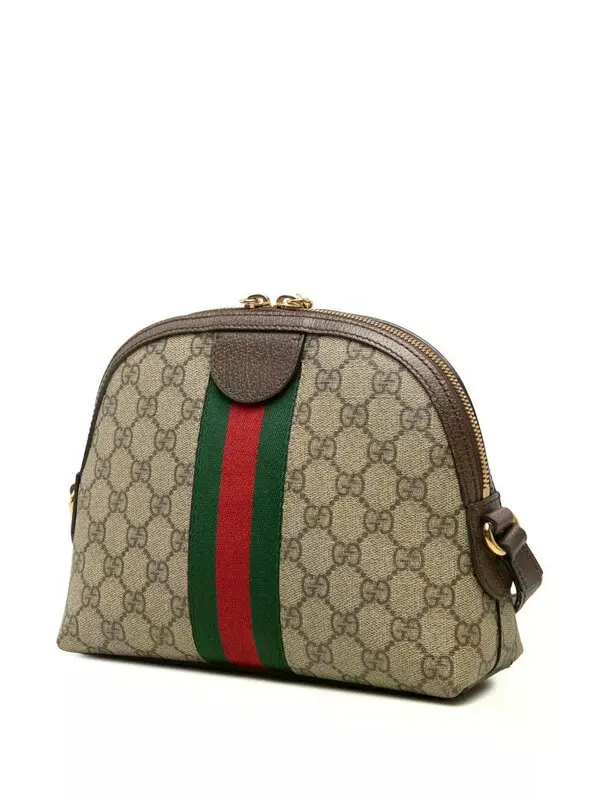 Gucci 2000-2015 Small Gg Supreme Web Ophidia Dome Crossbody Bag