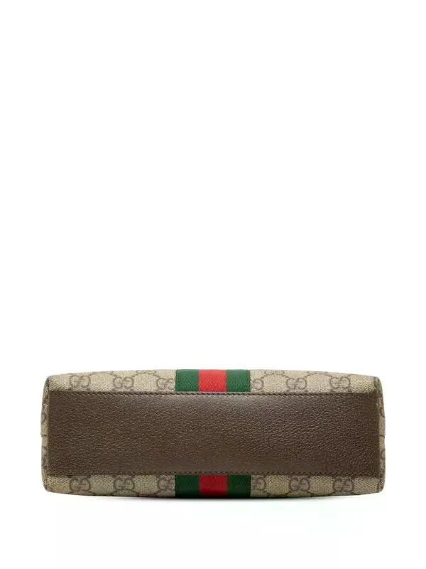 Gucci 2000-2015 Small Gg Supreme Web Ophidia Dome Crossbody Bag
