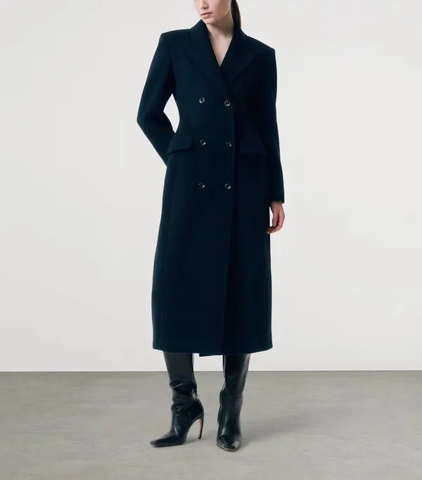 Marella Wool Double-breasted Coat