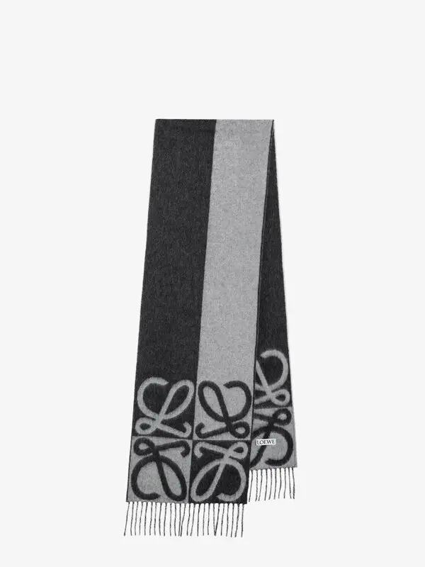 Loewe Wool And Cashmere Blend Scarf
