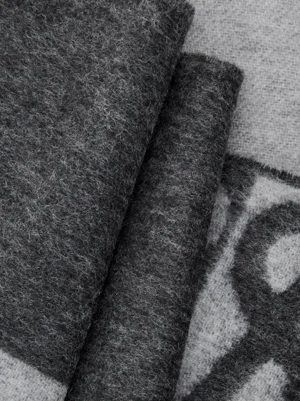 Loewe Wool And Cashmere Blend Scarf