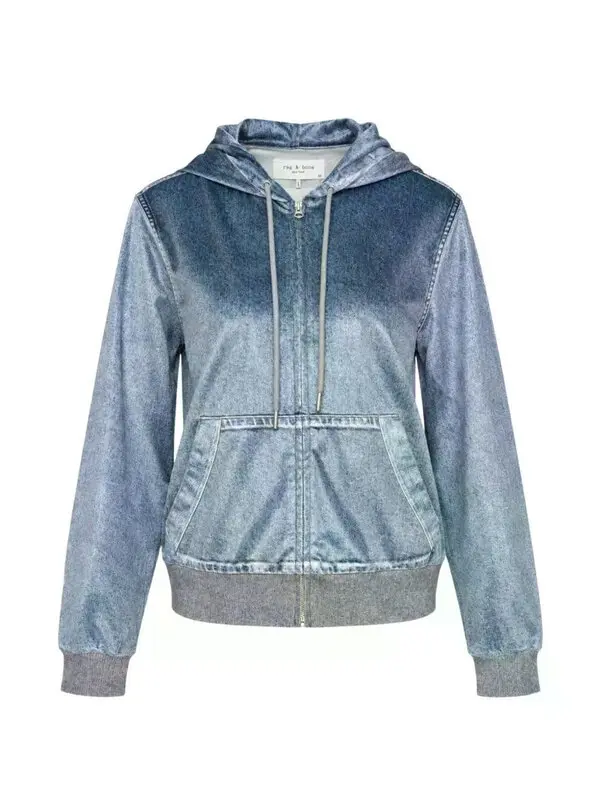 Rag & Bone Miramar Velvet Hoodie