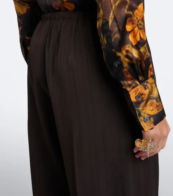 Dries Van Noten Wide-leg Pants