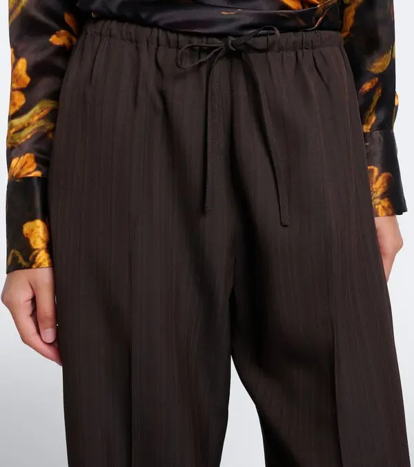 Dries Van Noten Wide-leg Pants