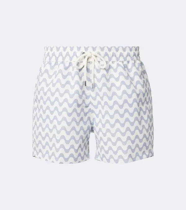 Frescobol Carioca Rio Printed Swim Trunks