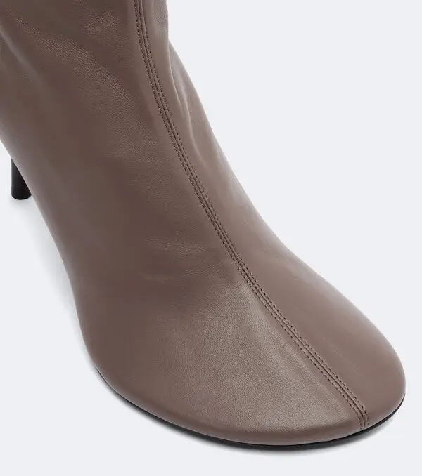 Acne Studios Back Leather Ankle Boots