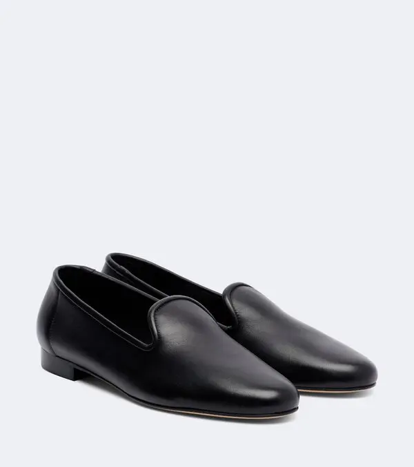 TOTEME Leather Loafers
