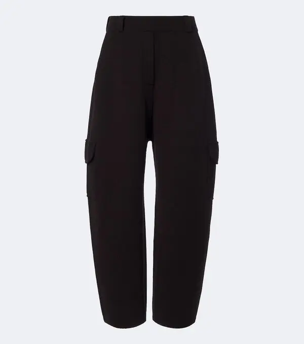 LISA YANG Azaria Cashmere Barrel-leg Pants