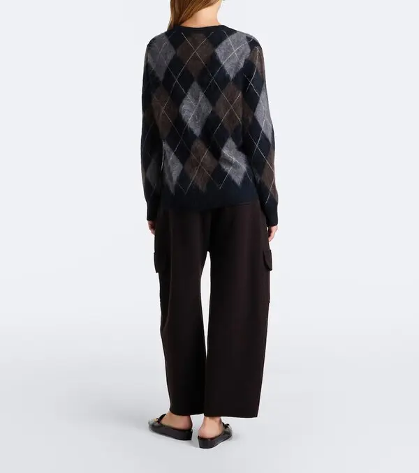 LISA YANG Azaria Cashmere Barrel-leg Pants