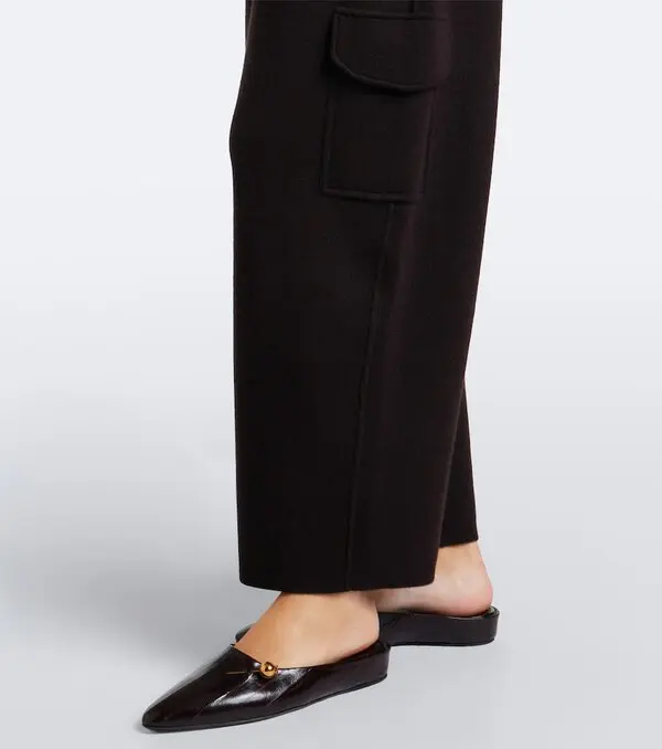LISA YANG Azaria Cashmere Barrel-leg Pants