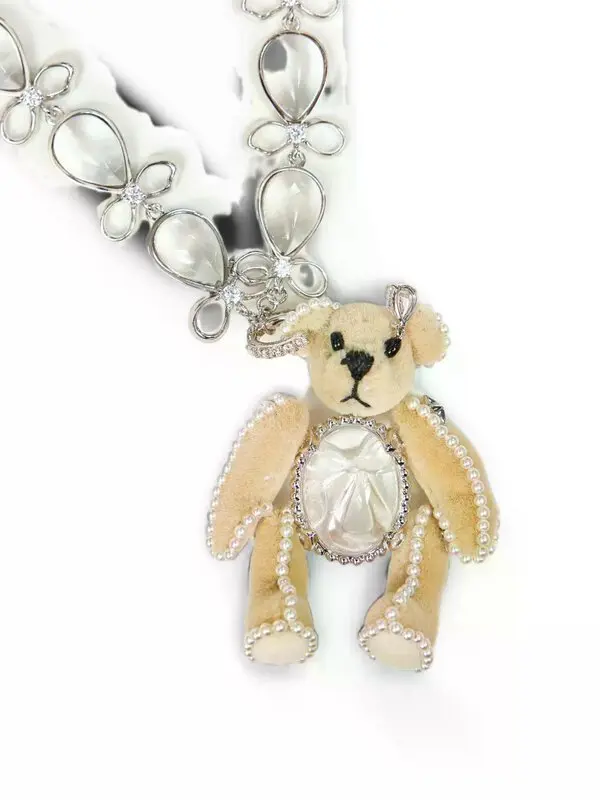 YVMIN Paradise Teddy-bear Pendant Necklace