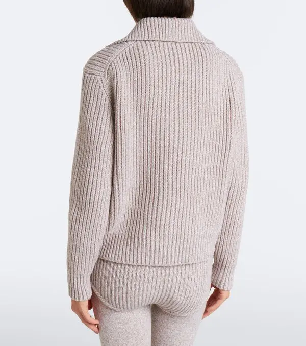 Magda Butrym Ribbed-knit Wool Shorts