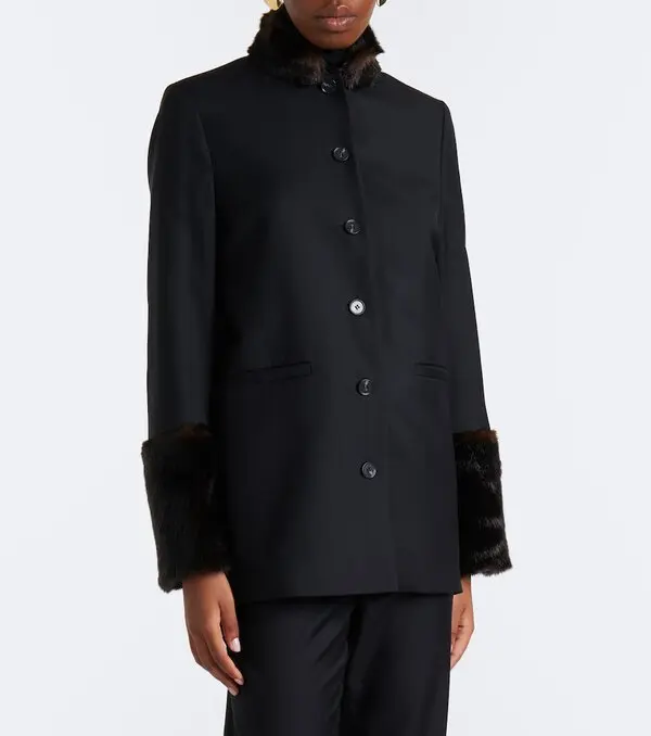 Loulou De Saison Goa Virgin Wool Jacket