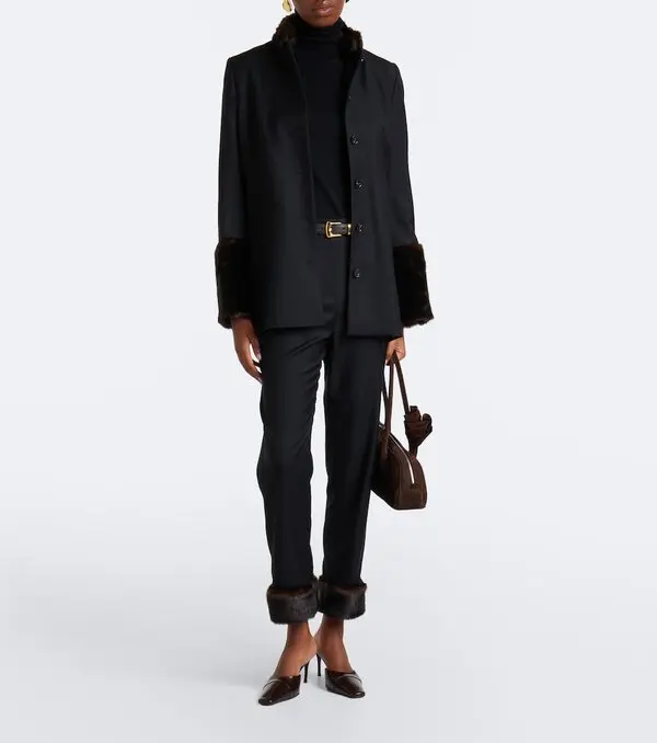 Loulou De Saison Goa Virgin Wool Jacket