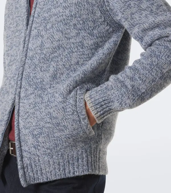 Fedeli Alpaca And Wool Cardigan