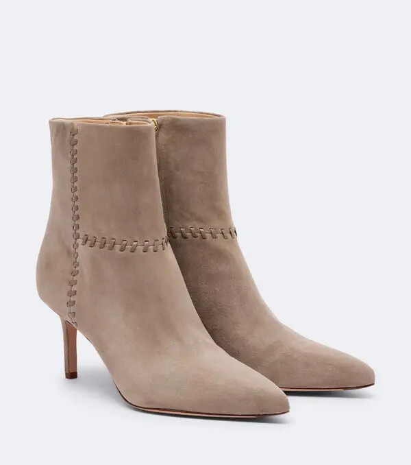 Veronica Beard Lisa Suede Ankle Boots