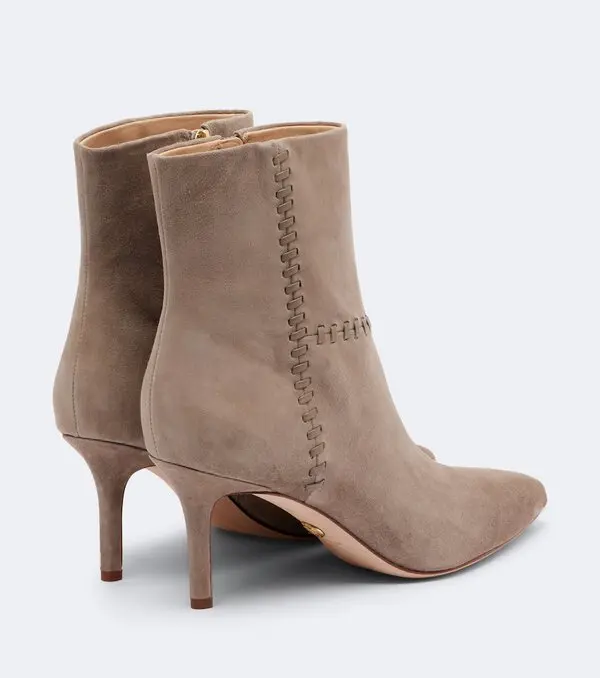 Veronica Beard Lisa Suede Ankle Boots