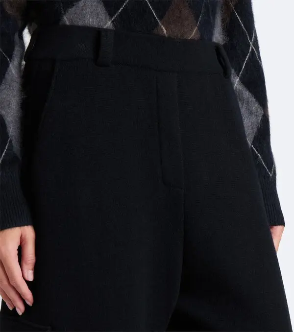 LISA YANG Azaria Cashmere Barrel-leg Pants