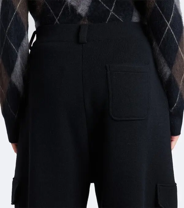 LISA YANG Azaria Cashmere Barrel-leg Pants