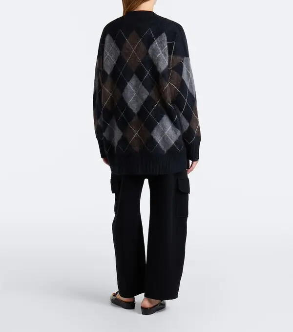 LISA YANG Azaria Cashmere Barrel-leg Pants