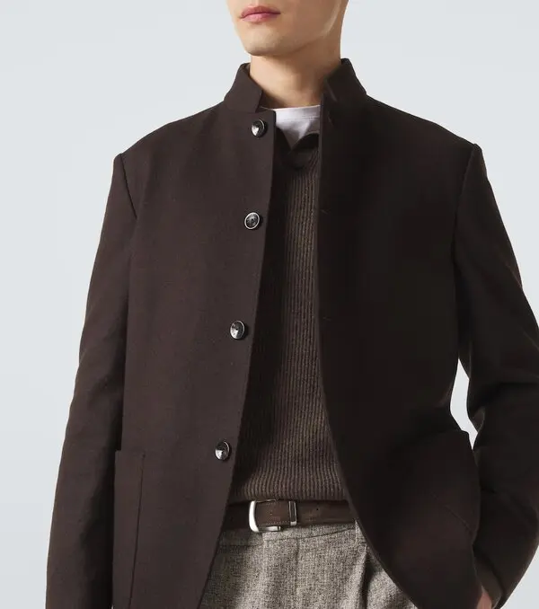 Agnona Wool And Cashmere Jacket