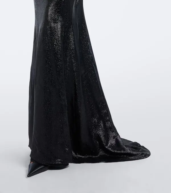 TOM FORD Embellished Silk-blend Gown