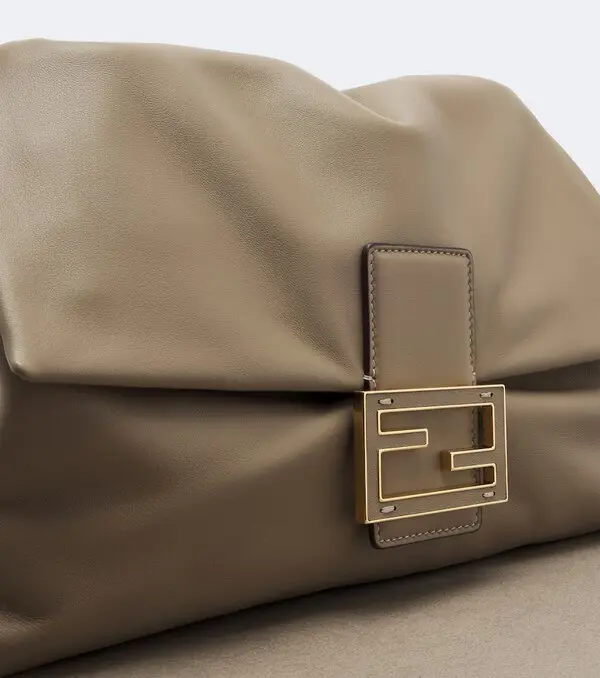 Fendi Baguette® Soft Large Leather Shoulder Bag
