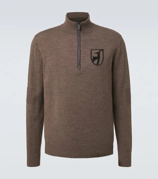 Toni Sailer Bruce Wool Half-zip Sweater