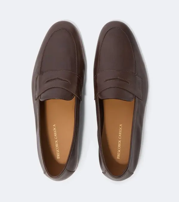 Frescobol Carioca Leme Leather Loafers