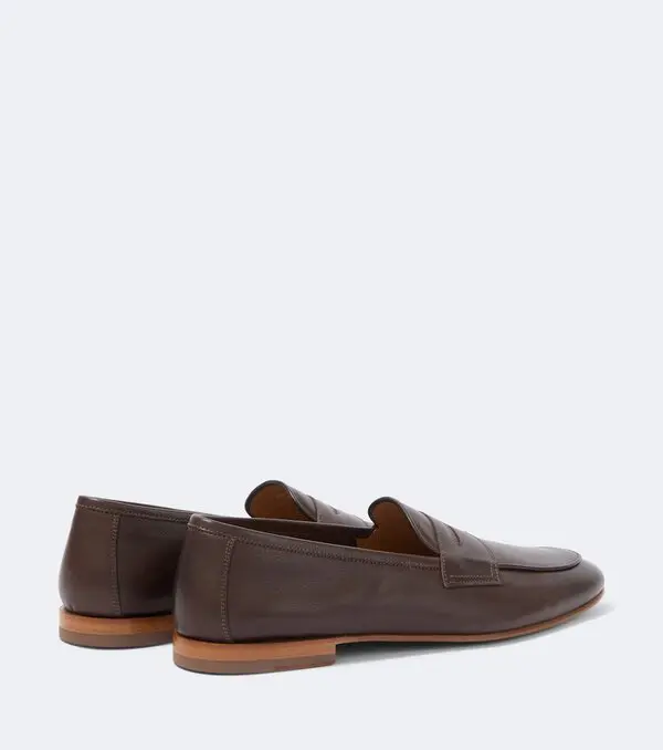 Frescobol Carioca Leme Leather Loafers