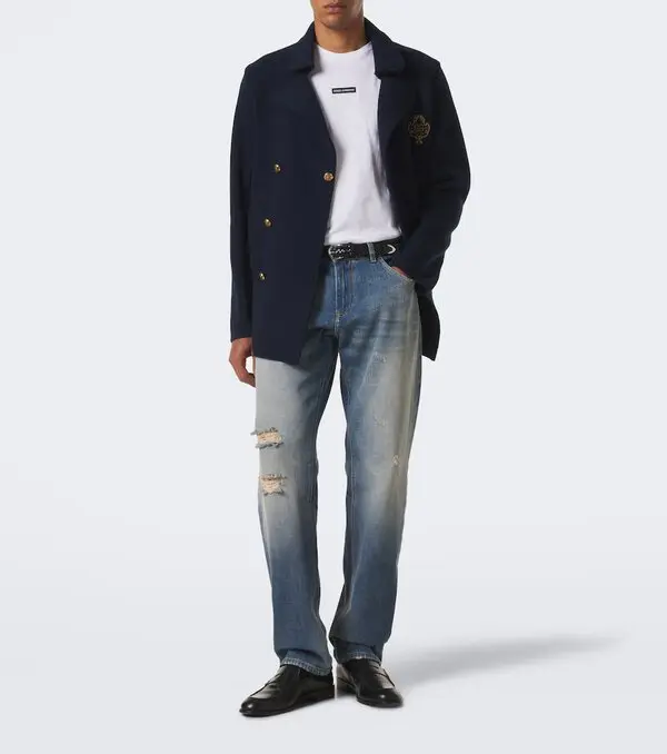 Dolce & Gabbana Logo Cotton Jersey T-shirt