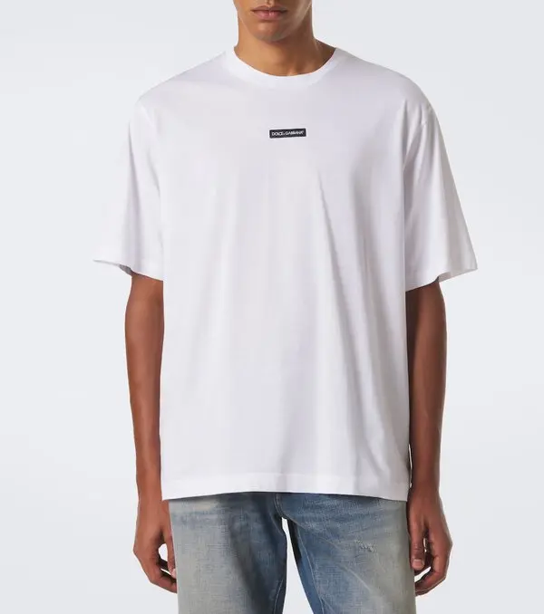 Dolce & Gabbana Logo Cotton Jersey T-shirt