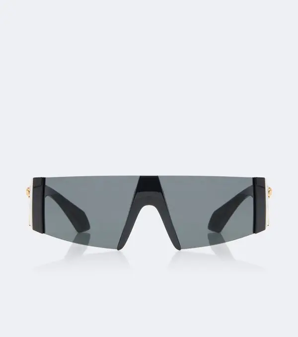 Versace Peggy Shield Sunglasses - Black