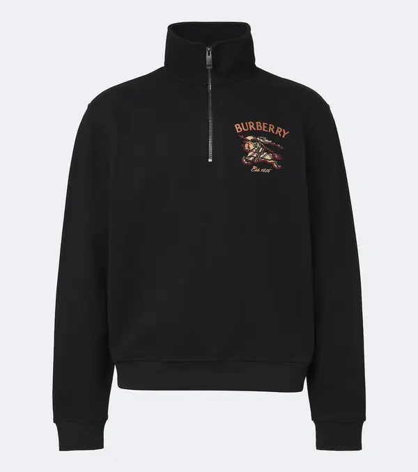 Burberry Ekd Cotton Jersey Sweatshirt
