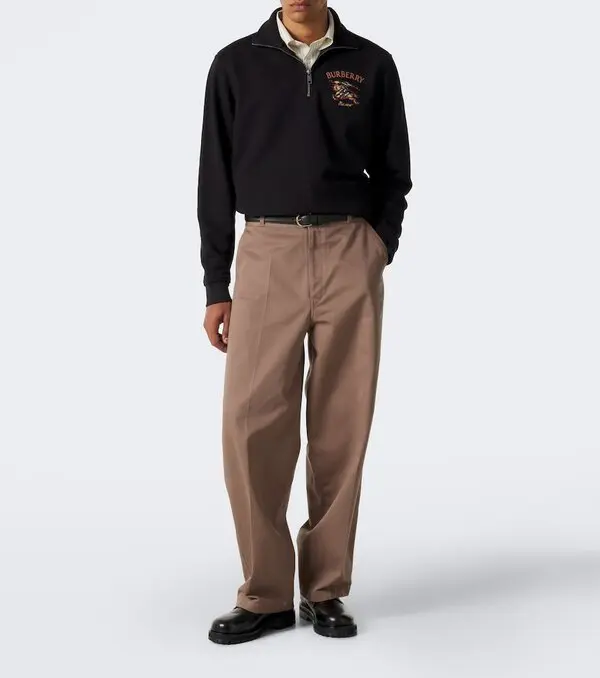 Burberry Ekd Cotton Jersey Sweatshirt