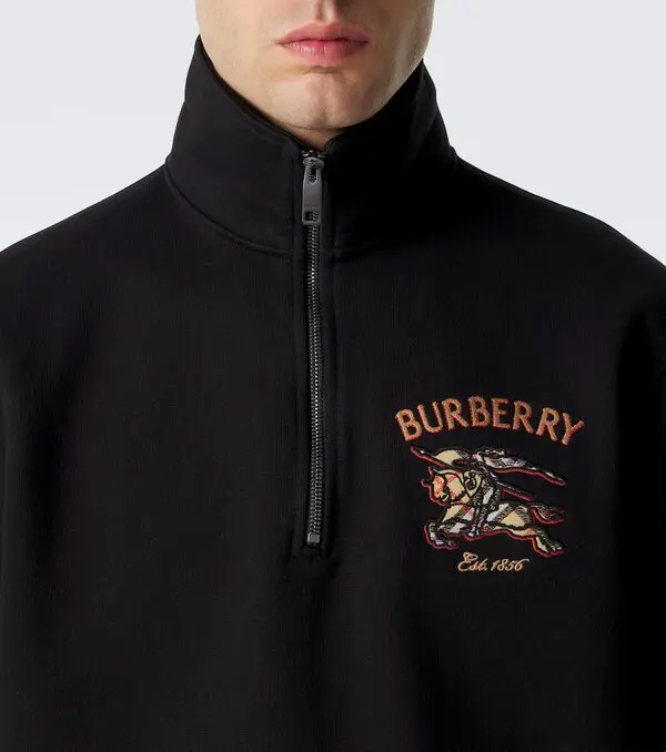 Burberry Ekd Cotton Jersey Sweatshirt