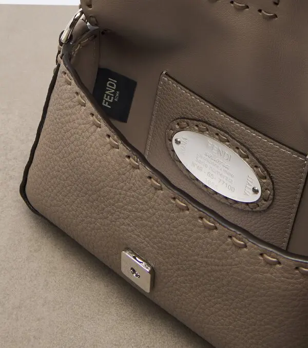 Fendi Baguette® Mini Leather Top-handle Bag