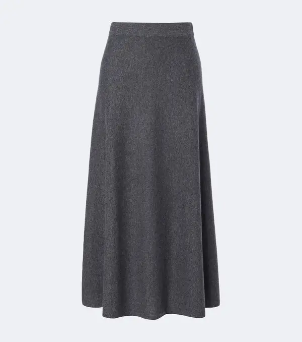 LISA YANG Torie Cashmere Midi Skirt