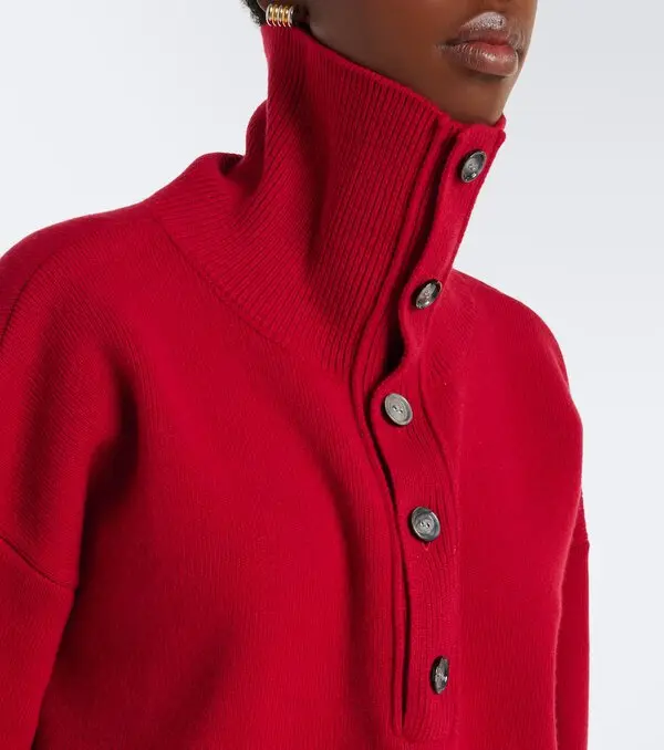 AMI Paris De Coeur Wool Sweater