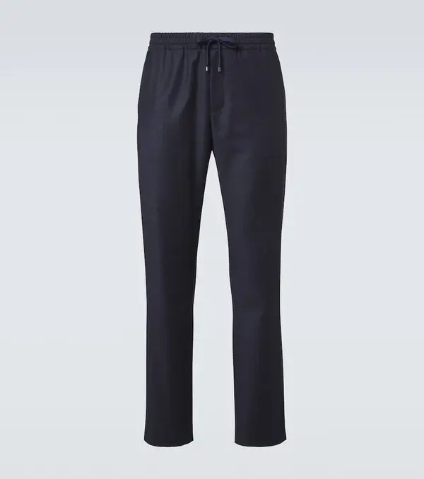 Agnona Wool Straight Pants