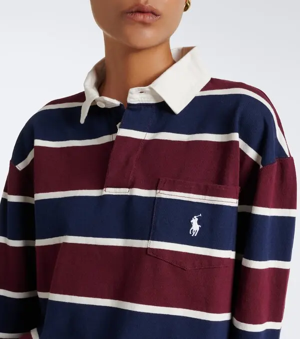 Polo Ralph Lauren Striped Cotton Jersey Polo Shirt