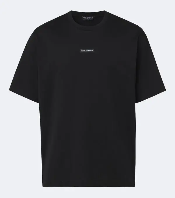 Dolce & Gabbana Logo Cotton Jersey T-shirt