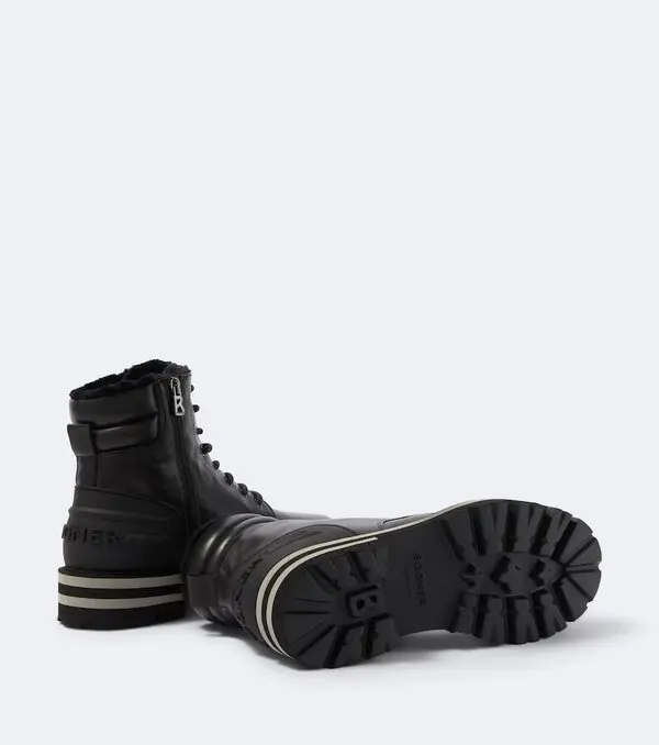 Bogner Courchevel Leather Lace-up Boots