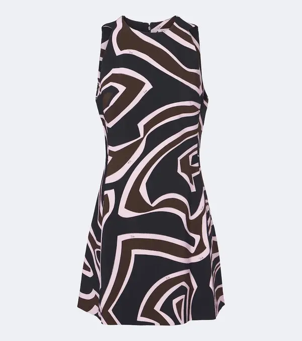 Emilio Pucci Labirinto Cady Minidress
