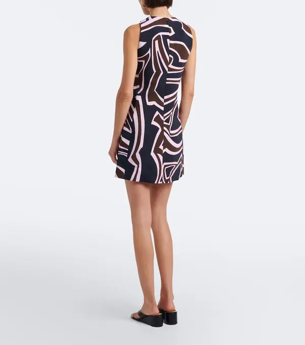 Emilio Pucci Labirinto Cady Minidress