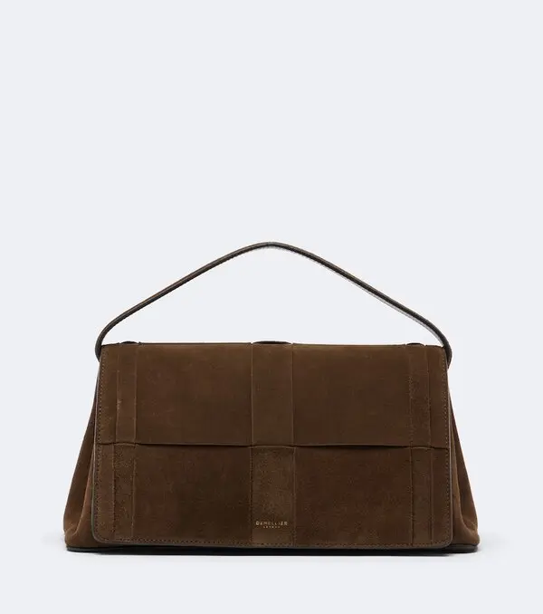 DEMELLIER Florence Small Suede Shoulder Bag