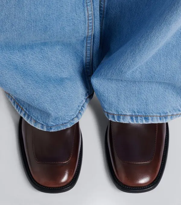 Acne Studios Bassel Leather Loafers