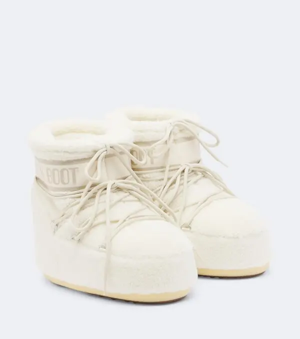 Moon Boot Icon Low Teddy Snow Boots