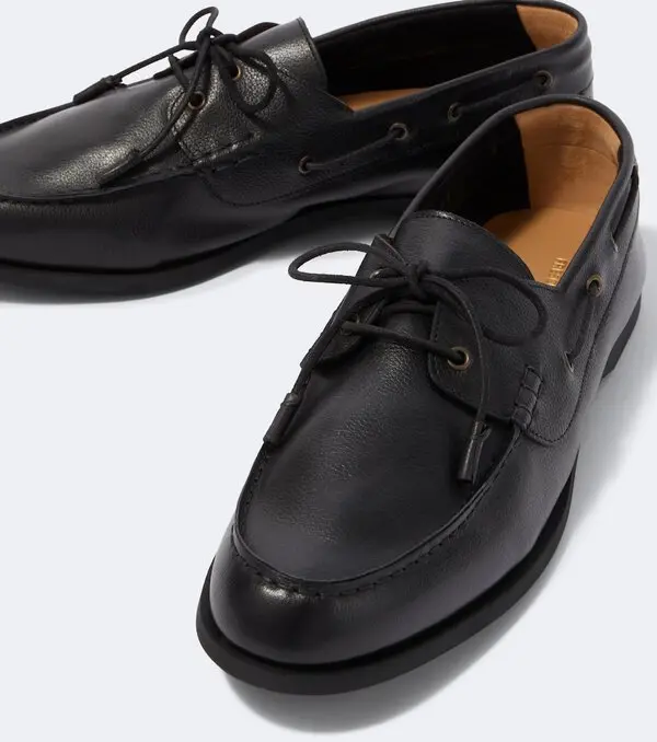 Frescobol Carioca Marina Leather Boat Shoes